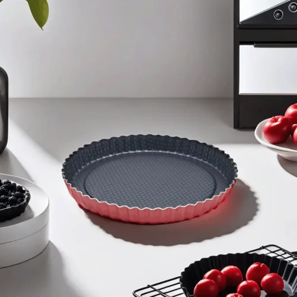 6222013229436 - Trueval 26cm Classic Red Tart Pan - FreeShop