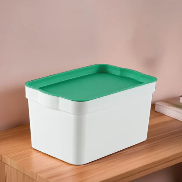 Tuffex 2.3L Storage Box with Green Lid – Freeshop