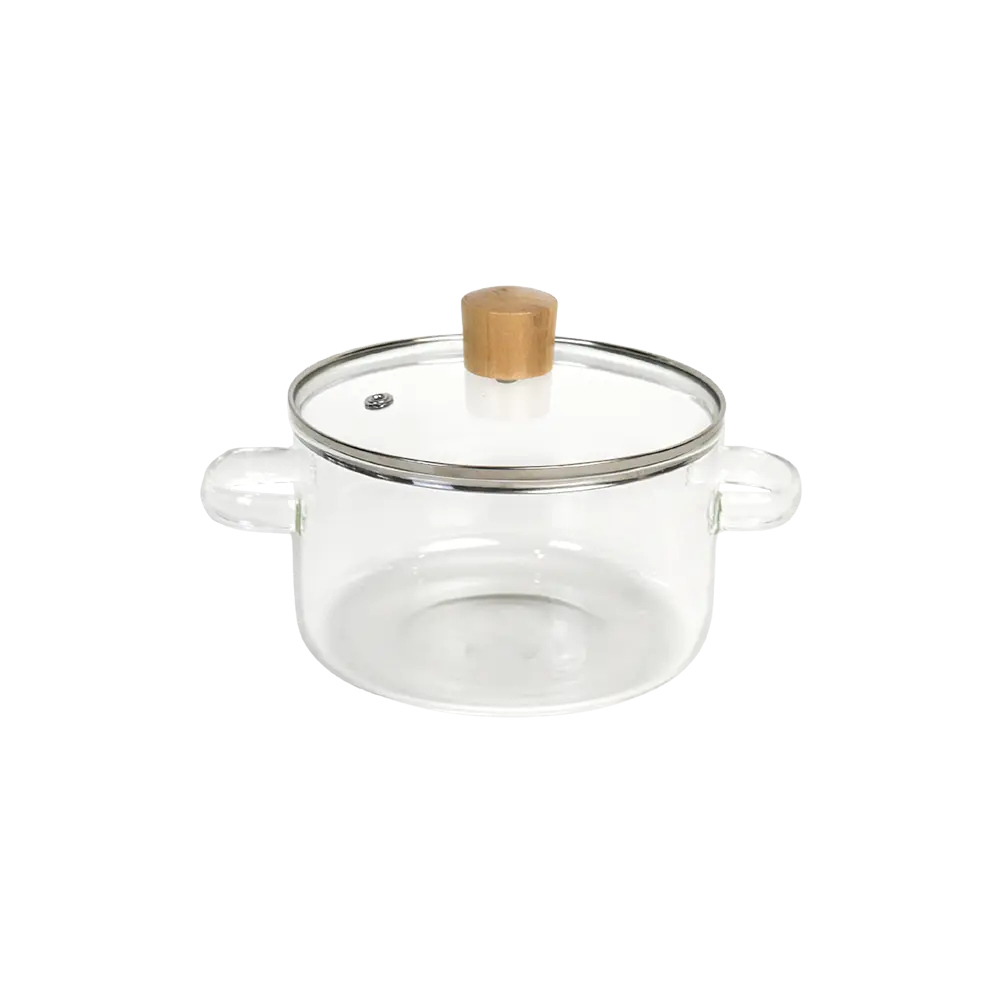 Glass Transparent Small Cooking Pot – Freeshop