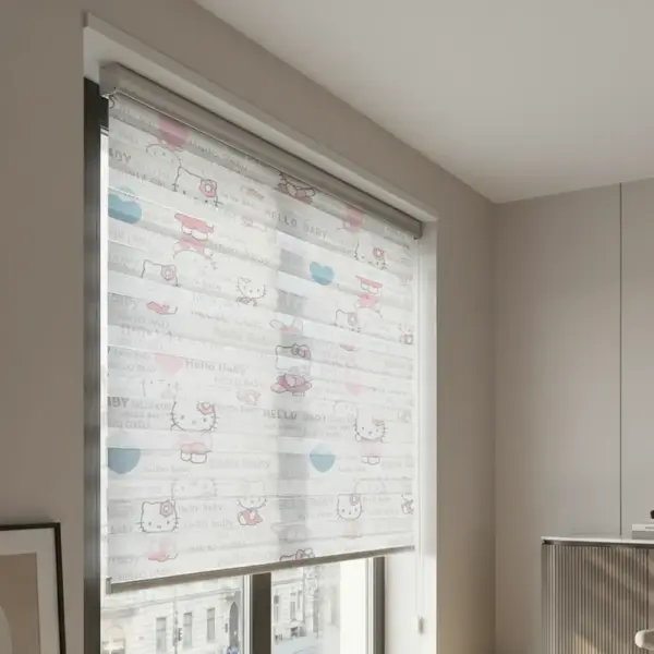 Hello Kitty Design 120cm Roll Up Curtain – Freeshop