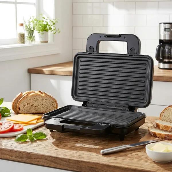 8000000041227 - Momaz 3-In-1 MultiGrill 1000W Sandwich Maker - FreeShop